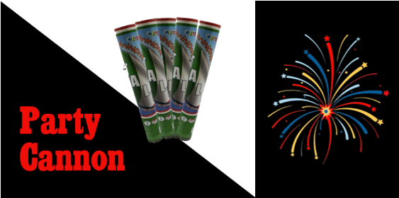 Party Cannon – Piroworks