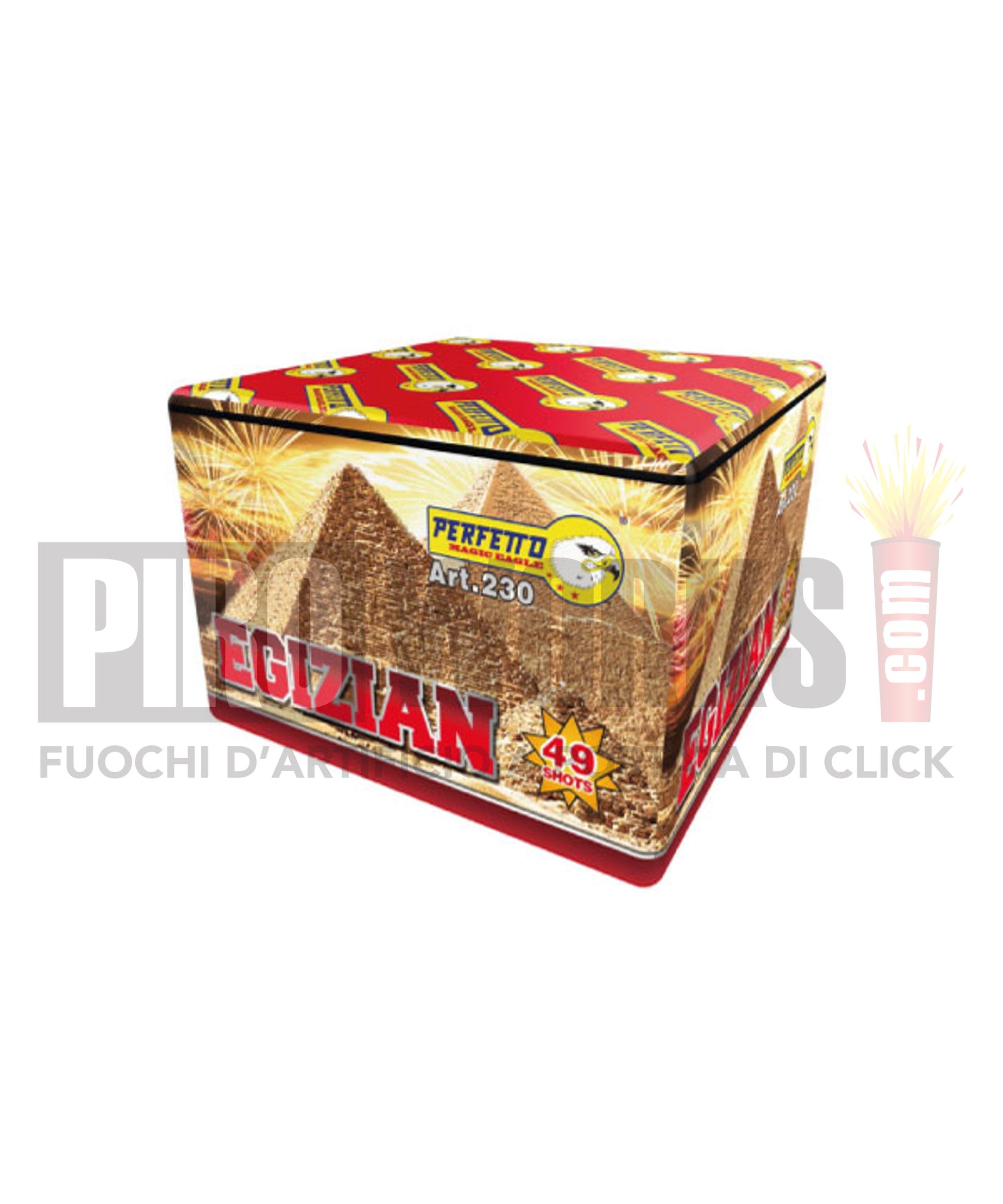 Egyptian | 49 Shots | 20mm | Perfect – Piroworks