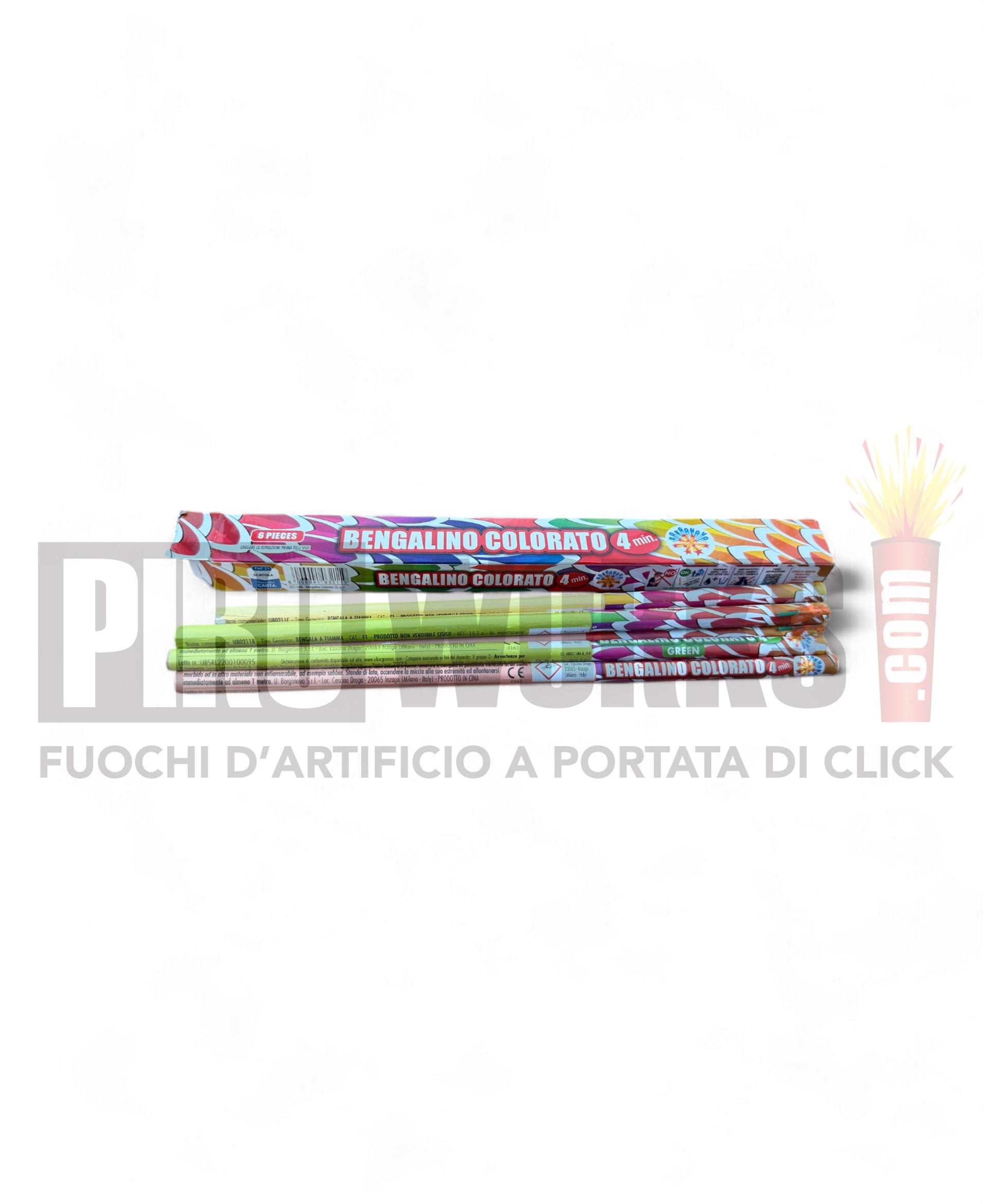 Bengalino Colorato | Borgonovo | 6 Pz – Piroworks