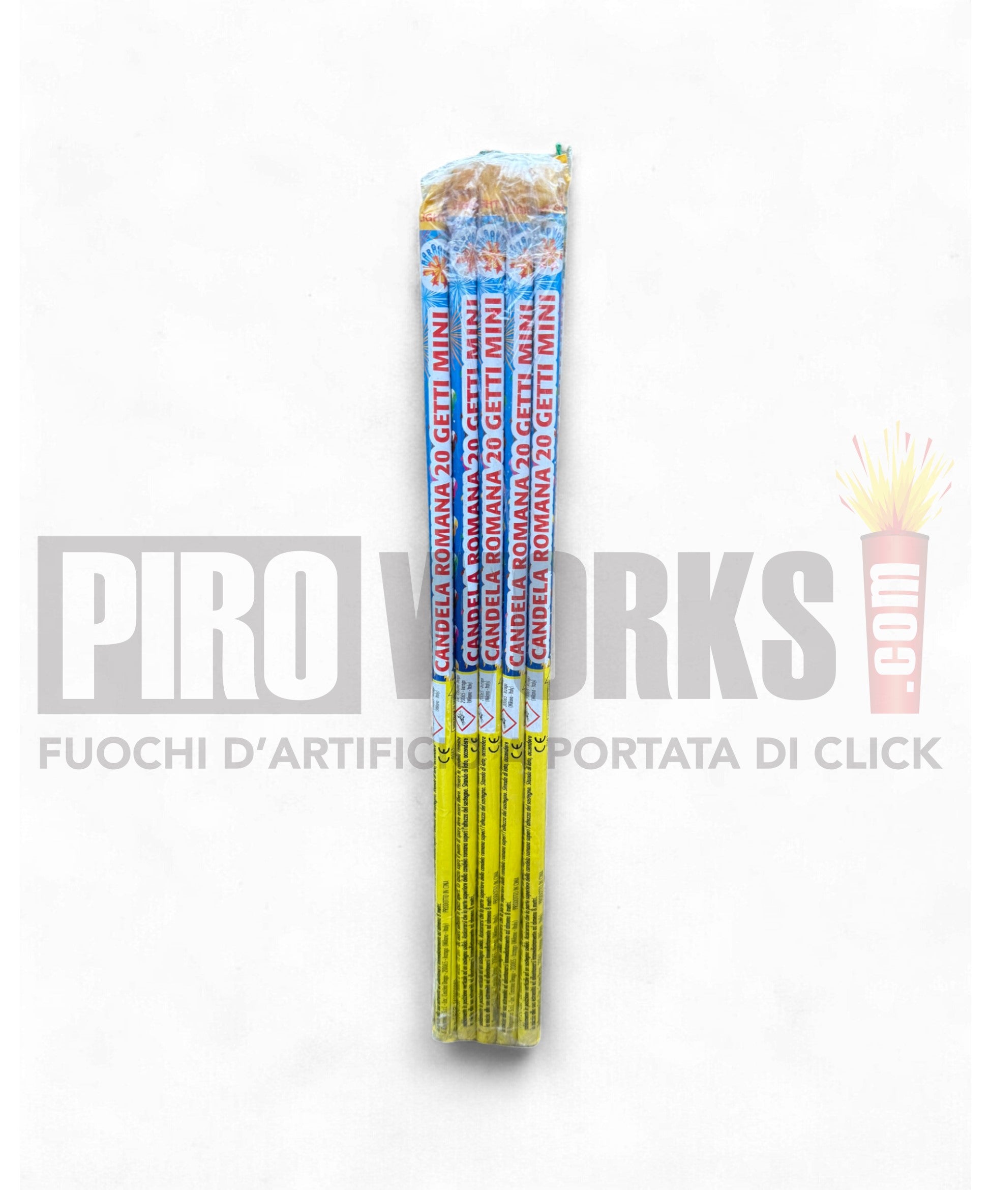 Candela Romana | 20 Getti | 10 Pz | Borgonovo – Piroworks