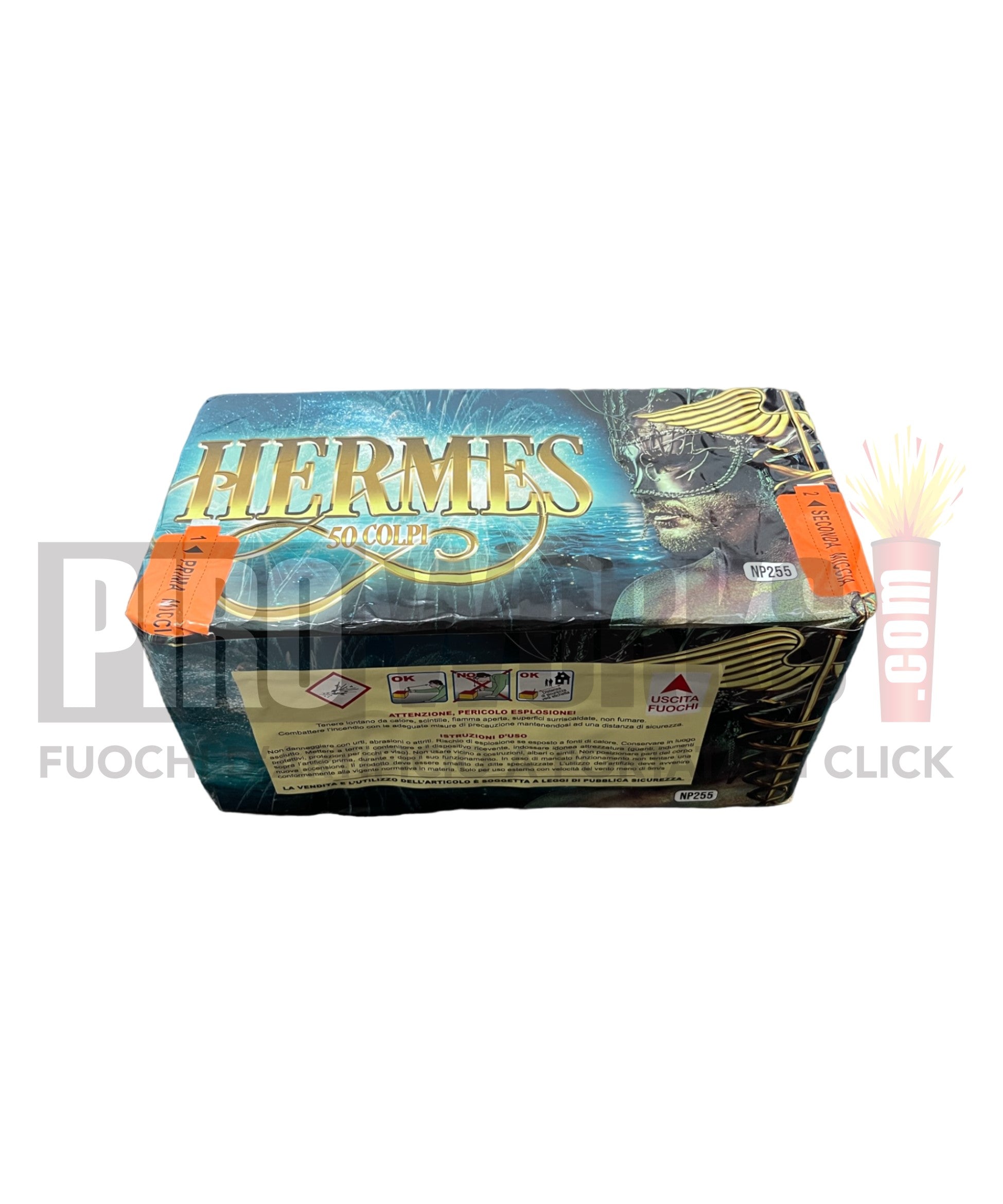 Hermes | 50 Colpi | 25mm | Salice Oro – Piroworks