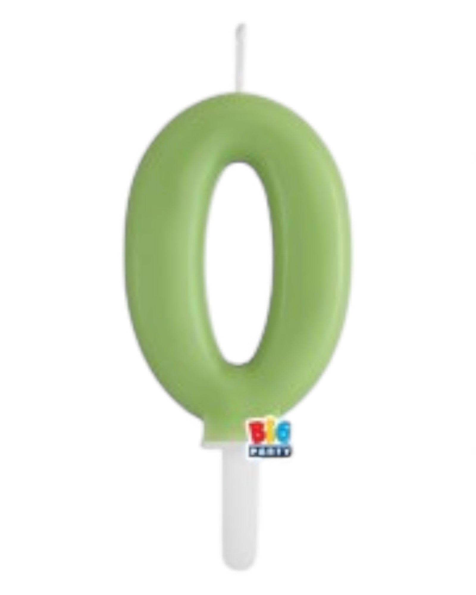 Candeline Numerali | Tiny Plump | Verde Oliva | 7 Cm – Piroworks