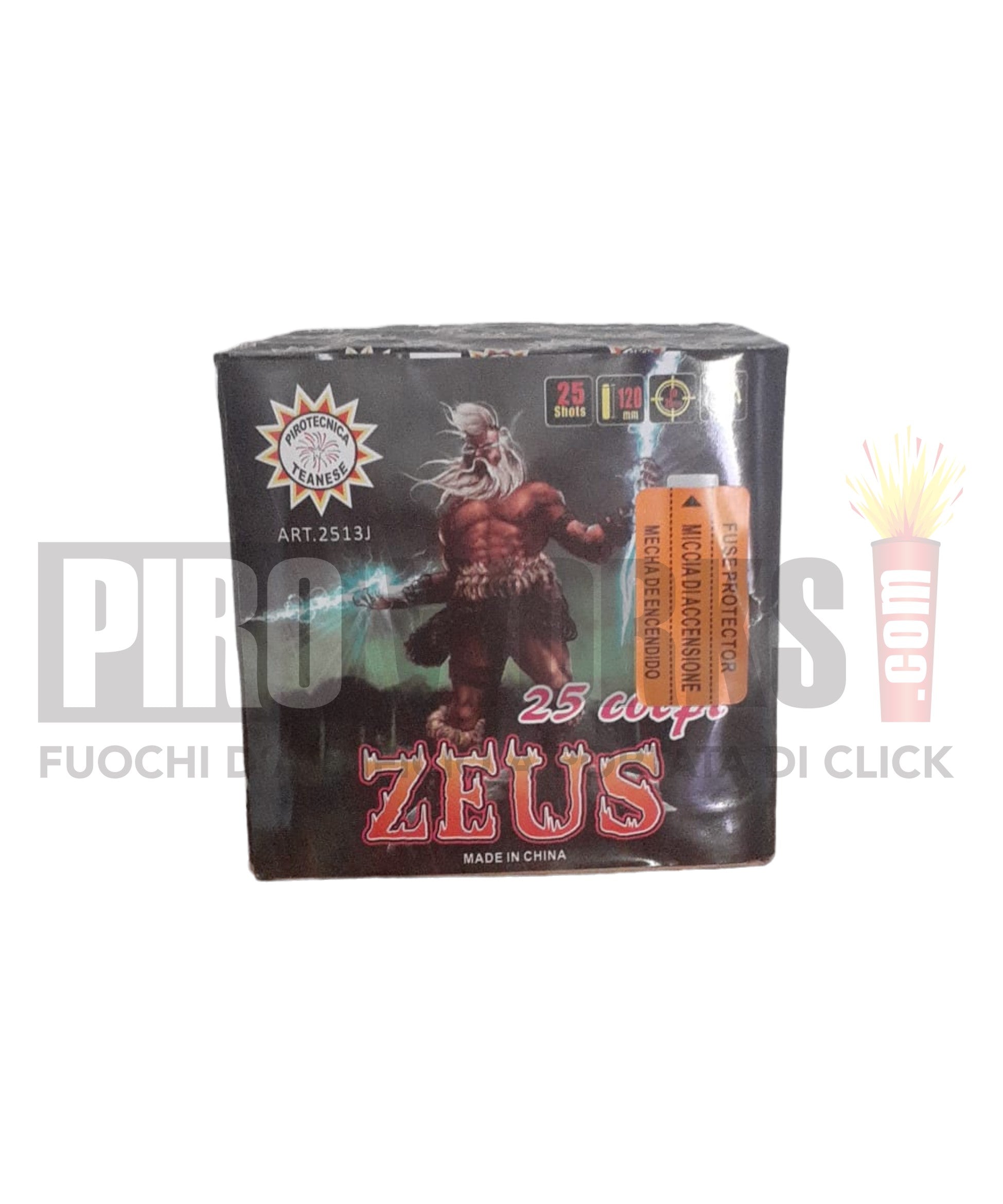 Zeus | 25 Colpi – Piroworks
