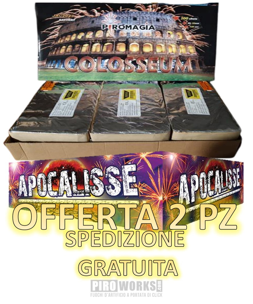 Razzetto Fischio e Colpo | 12 Pz | Red Star – Piroworks