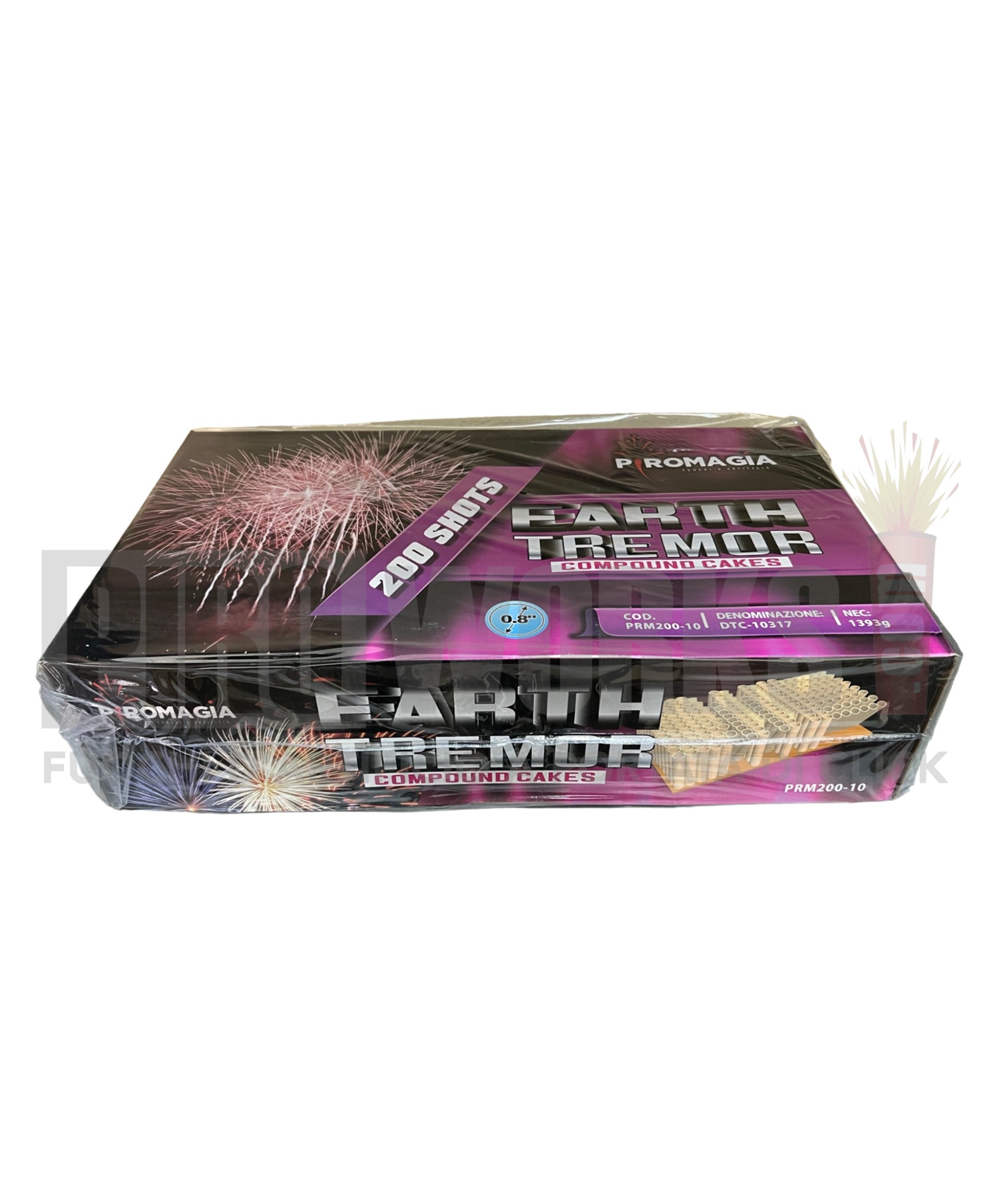 Earth Tremor 200 Colpi Dritto e Ventaglio – Piroworks