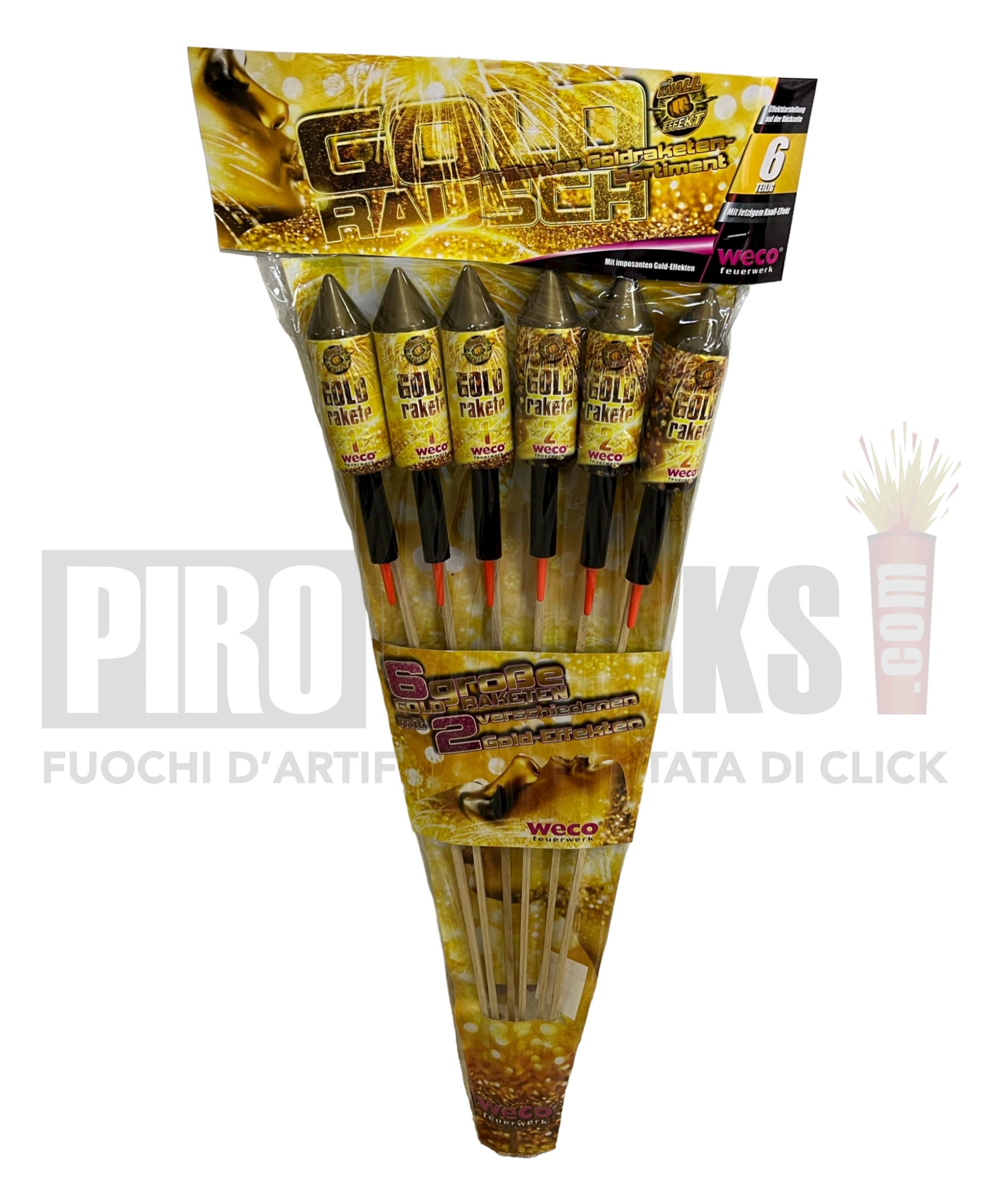 Razzi Gold Rausch – Piroworks