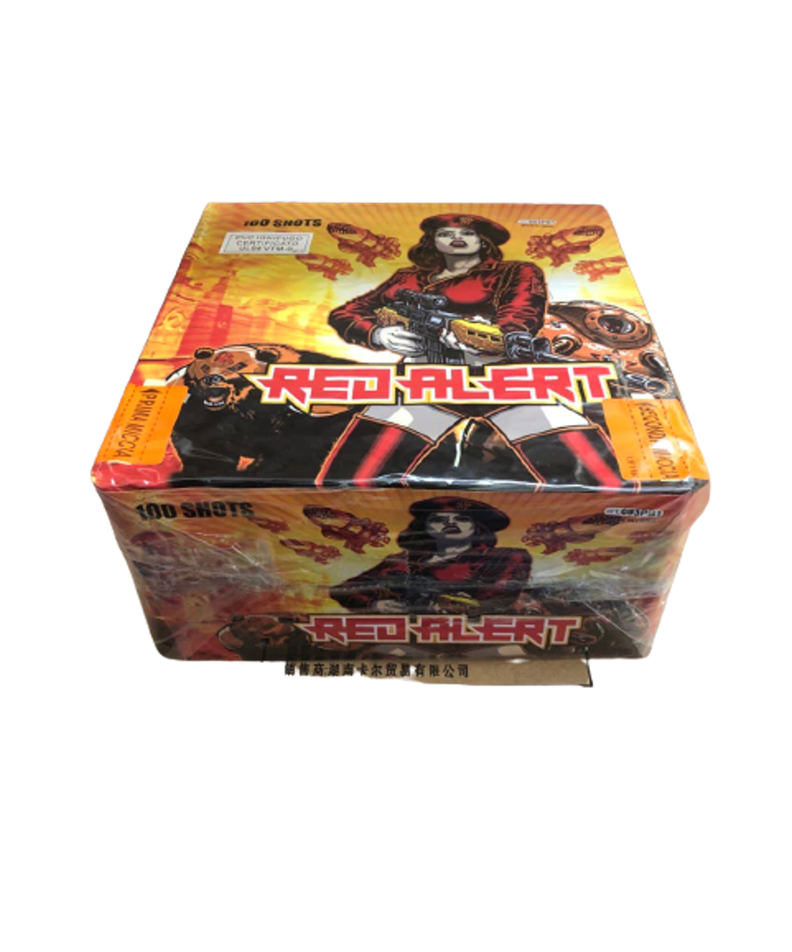 Red Allert 100 Shots – Piroworks