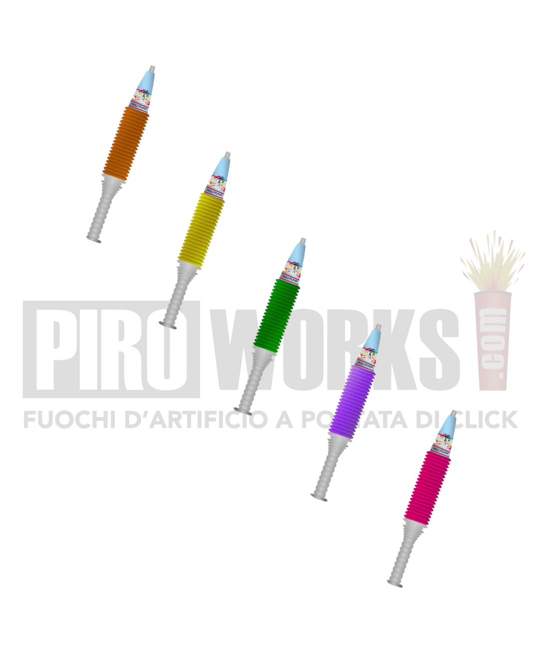 Holi Pump Shooter | Polvere Colorata – Piroworks