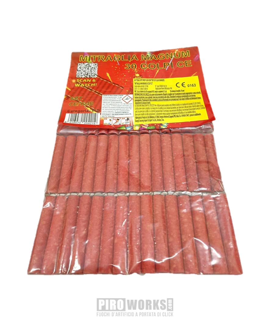 Mitraglia | Magnum | 30 Colpi – Piroworks